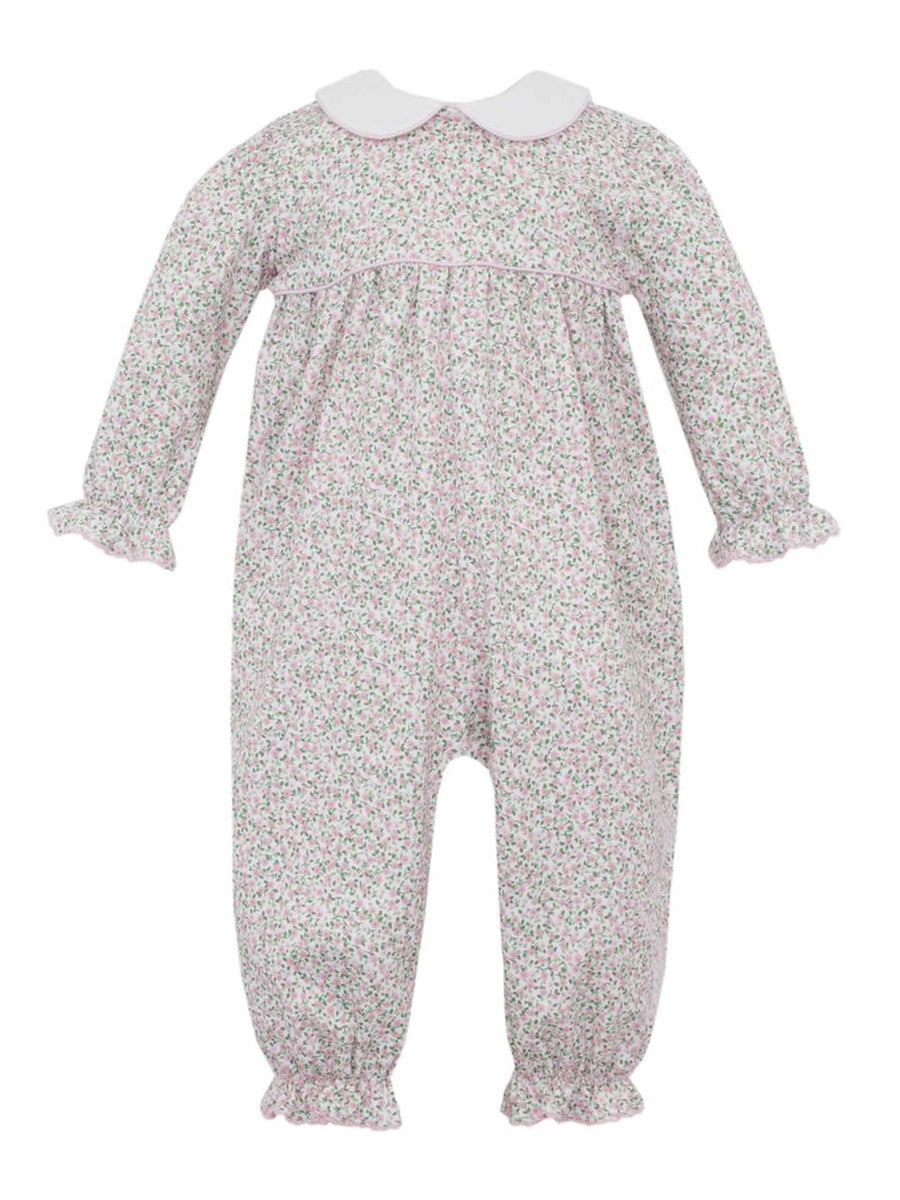 Carol Liberty Floral Romper | Posh Tots Children's Boutique