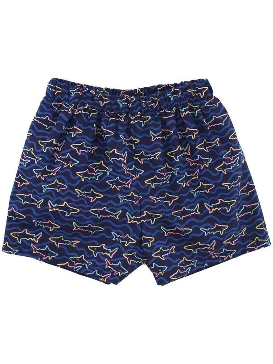 PRE-ORDER Shark Boy Trunks | Posh Tots Children's Boutique