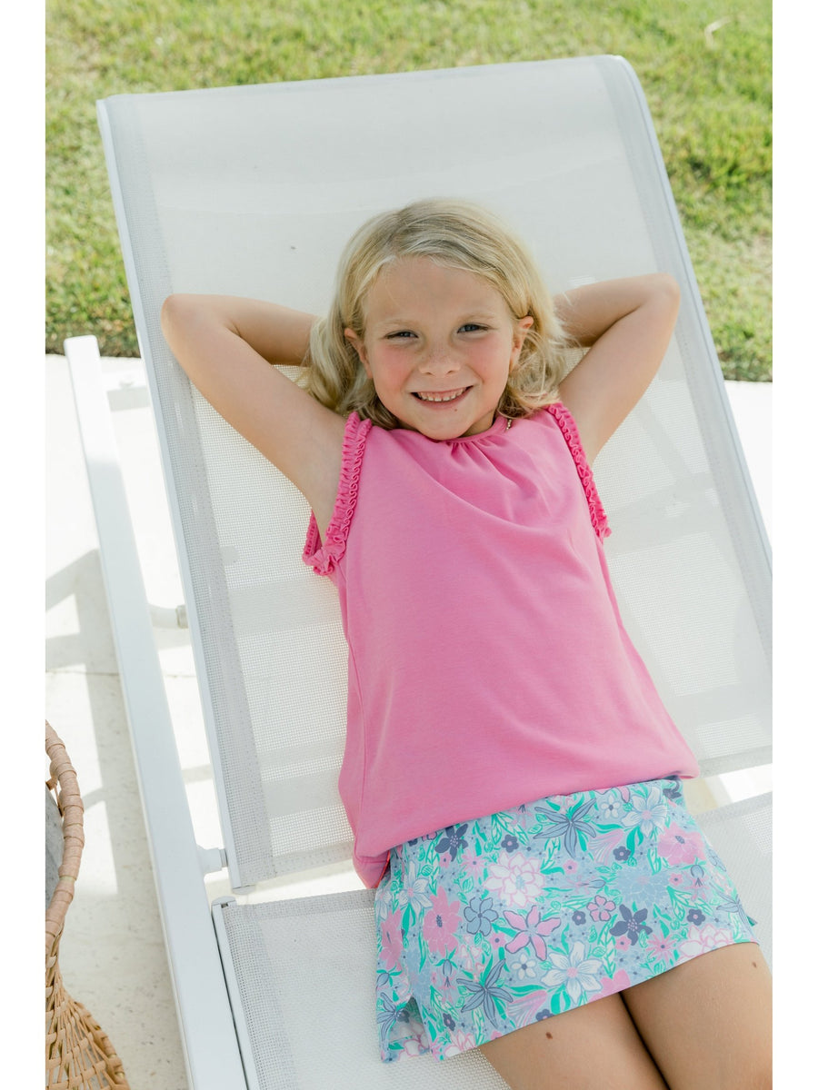 Floral Skort | Posh Tots Children's Boutique