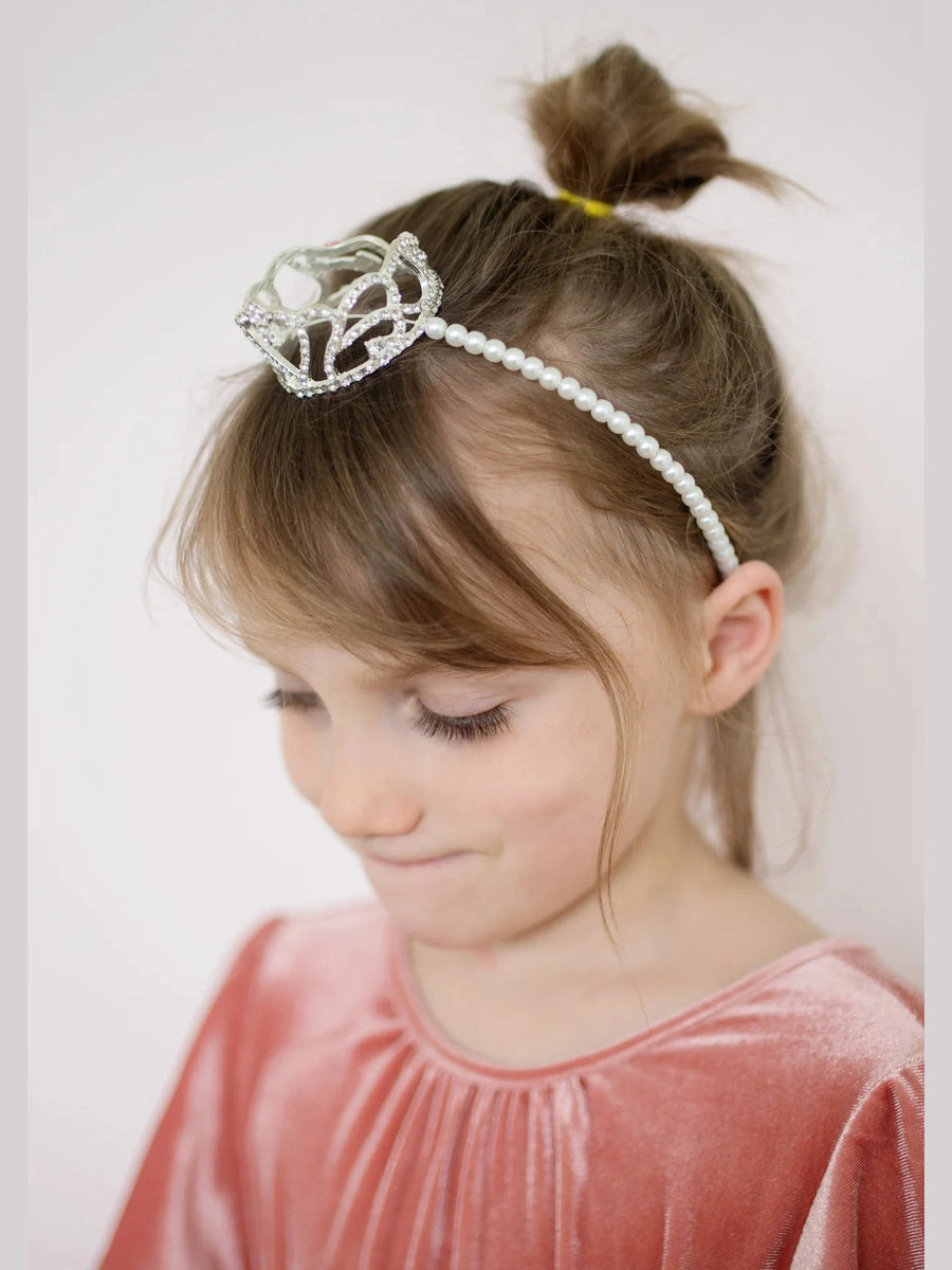 Boutique Pretty Petite Crown Headband | Posh Tots Children's Boutique