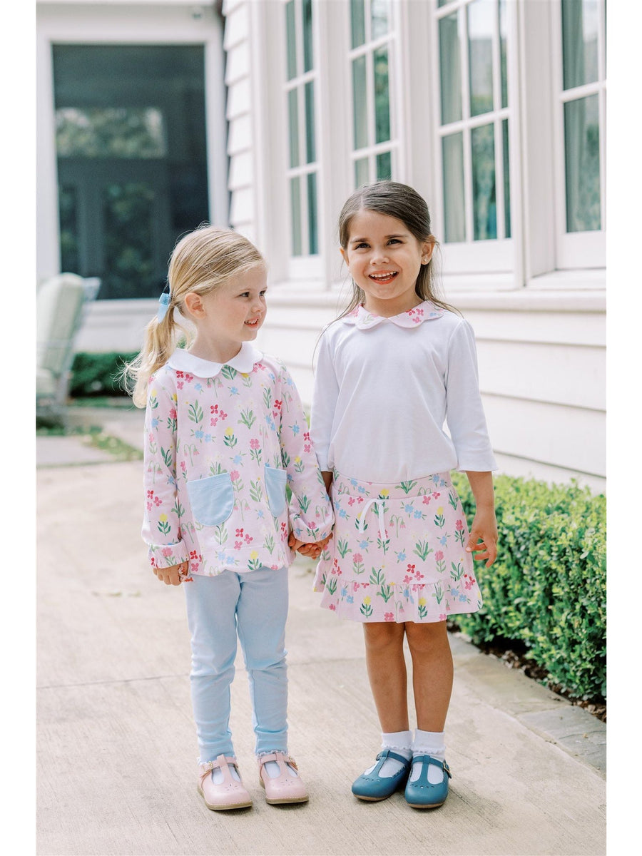 English Garden Ruffle Skort | Posh Tots Children's Boutique