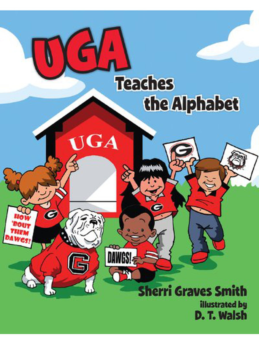 UGA Teaches the Alphabet Book | Posh Tots Children's Boutique