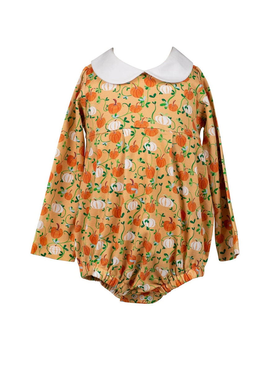 Autumn Vine Boy Bubble | Posh Tots Children's Boutique