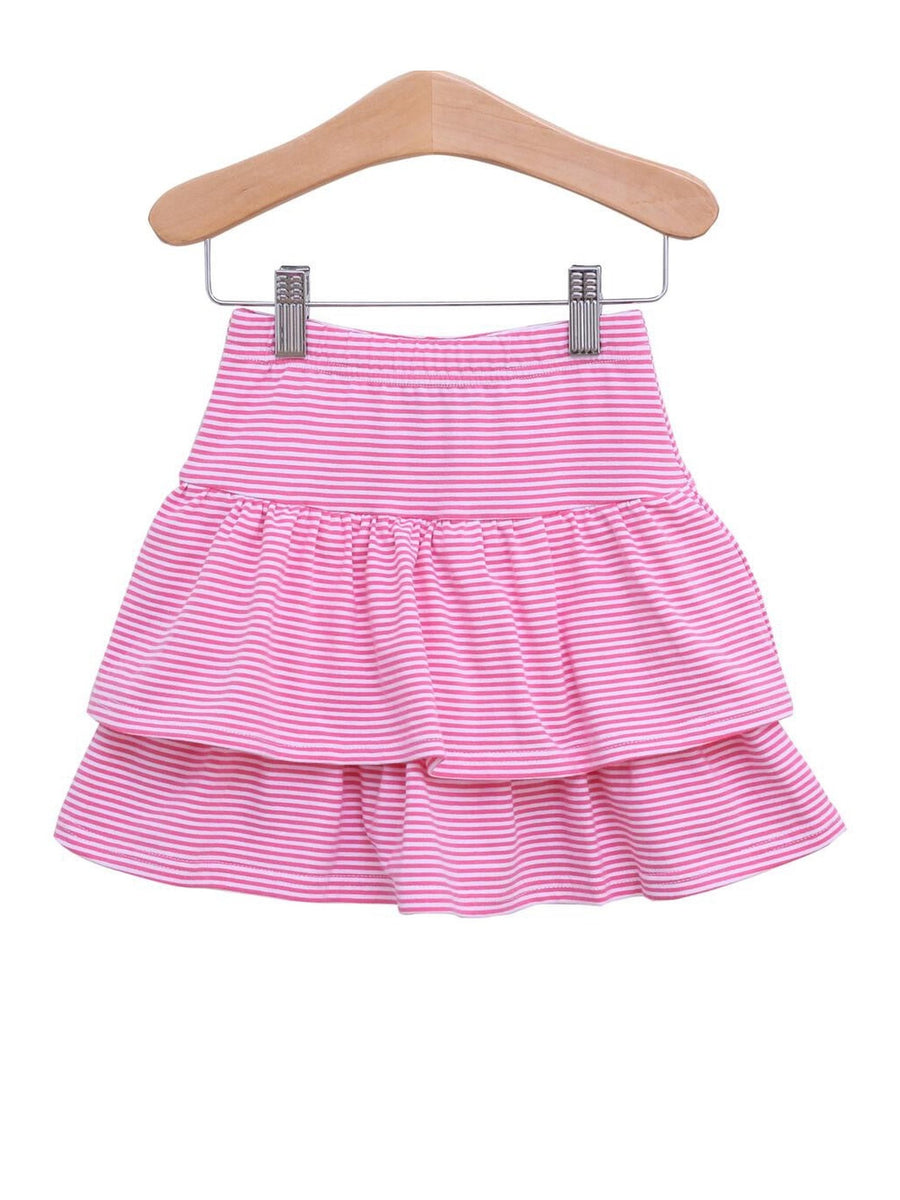 Rosemary Striped Skort | Posh Tots Children's Boutique