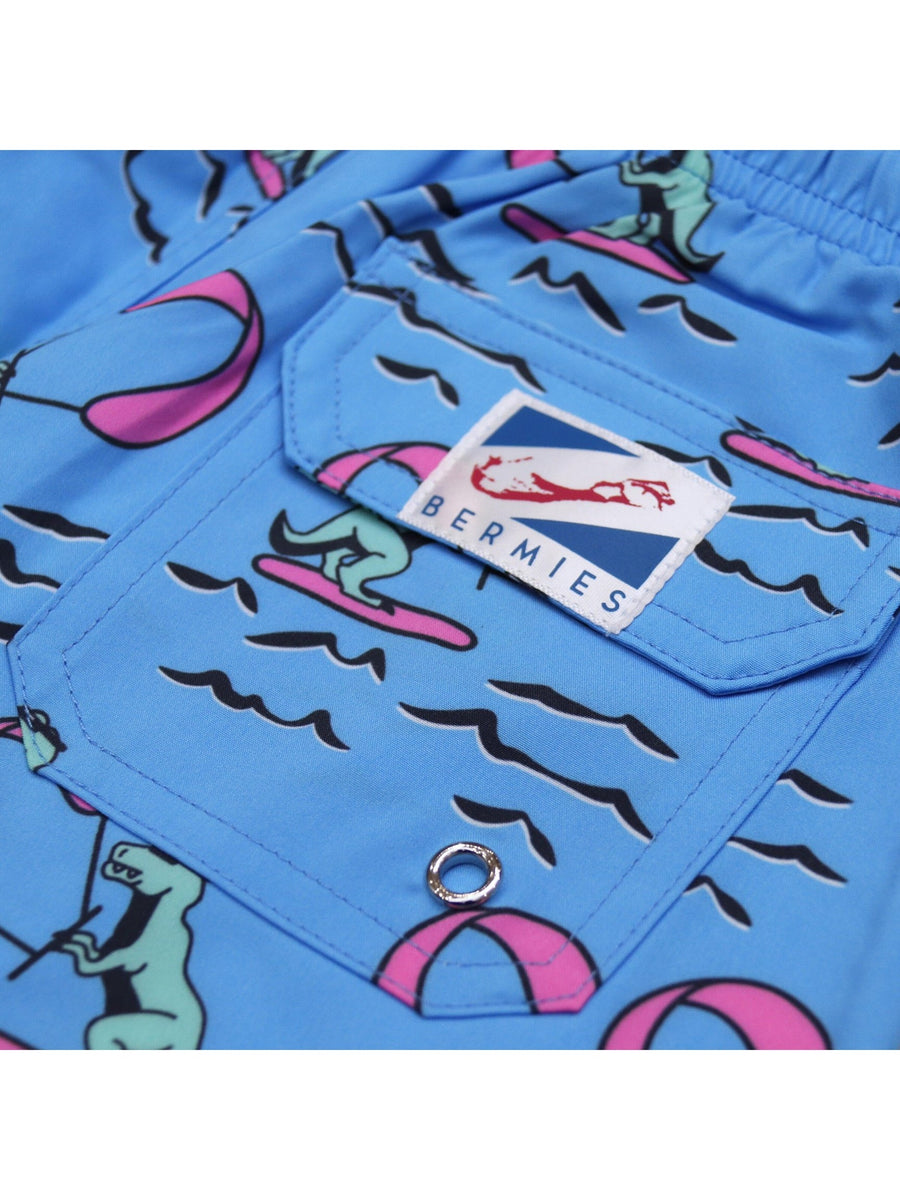 Jurassic Surfer Swim Trunks | Posh Tots Children's Boutique