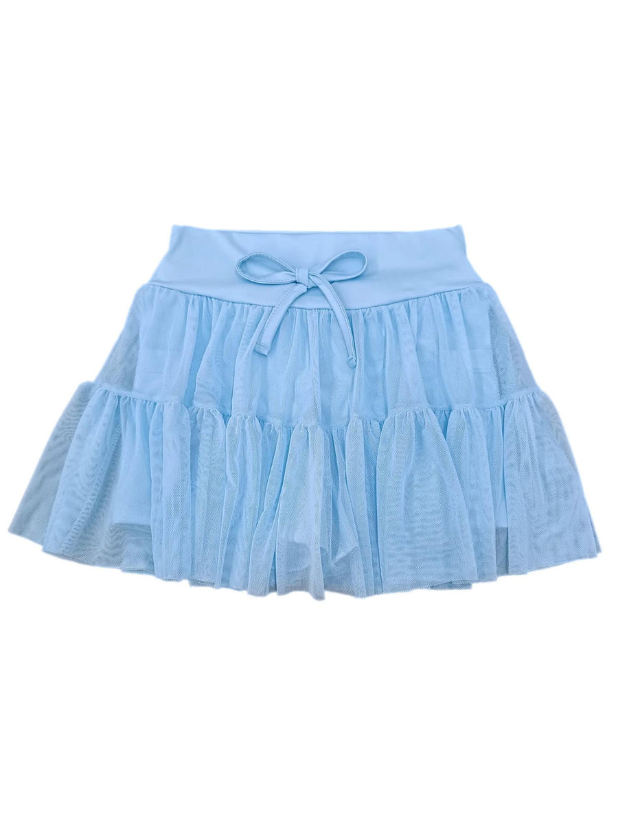 Tulle Tiered Skort | Posh Tots Children's Boutique