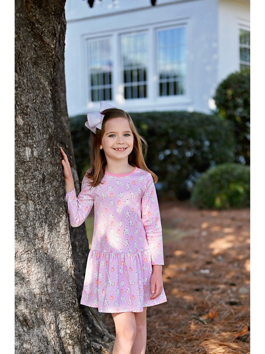 Loren Knit Dress - Ghost | Posh Tots Children's Boutique