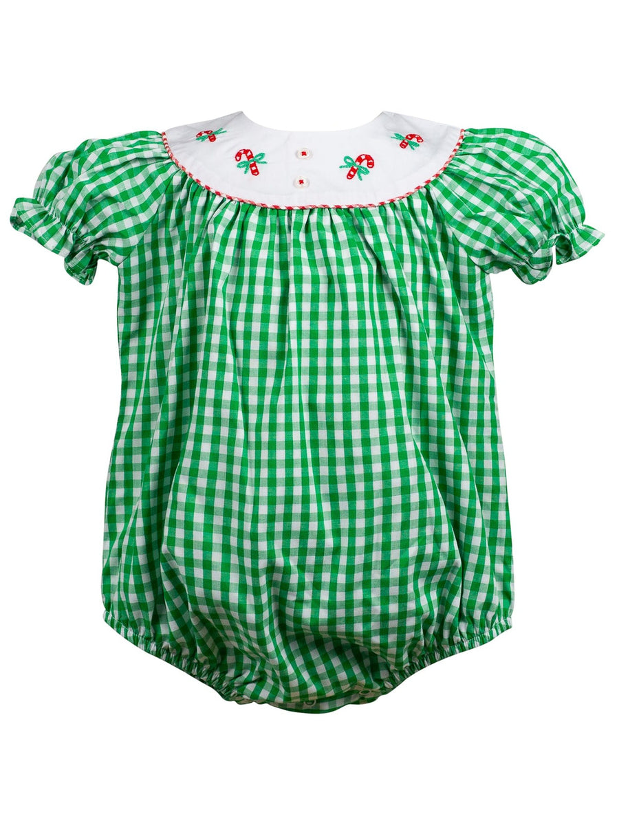 Peppermint Girl Bubble | Posh Tots Children's Boutique