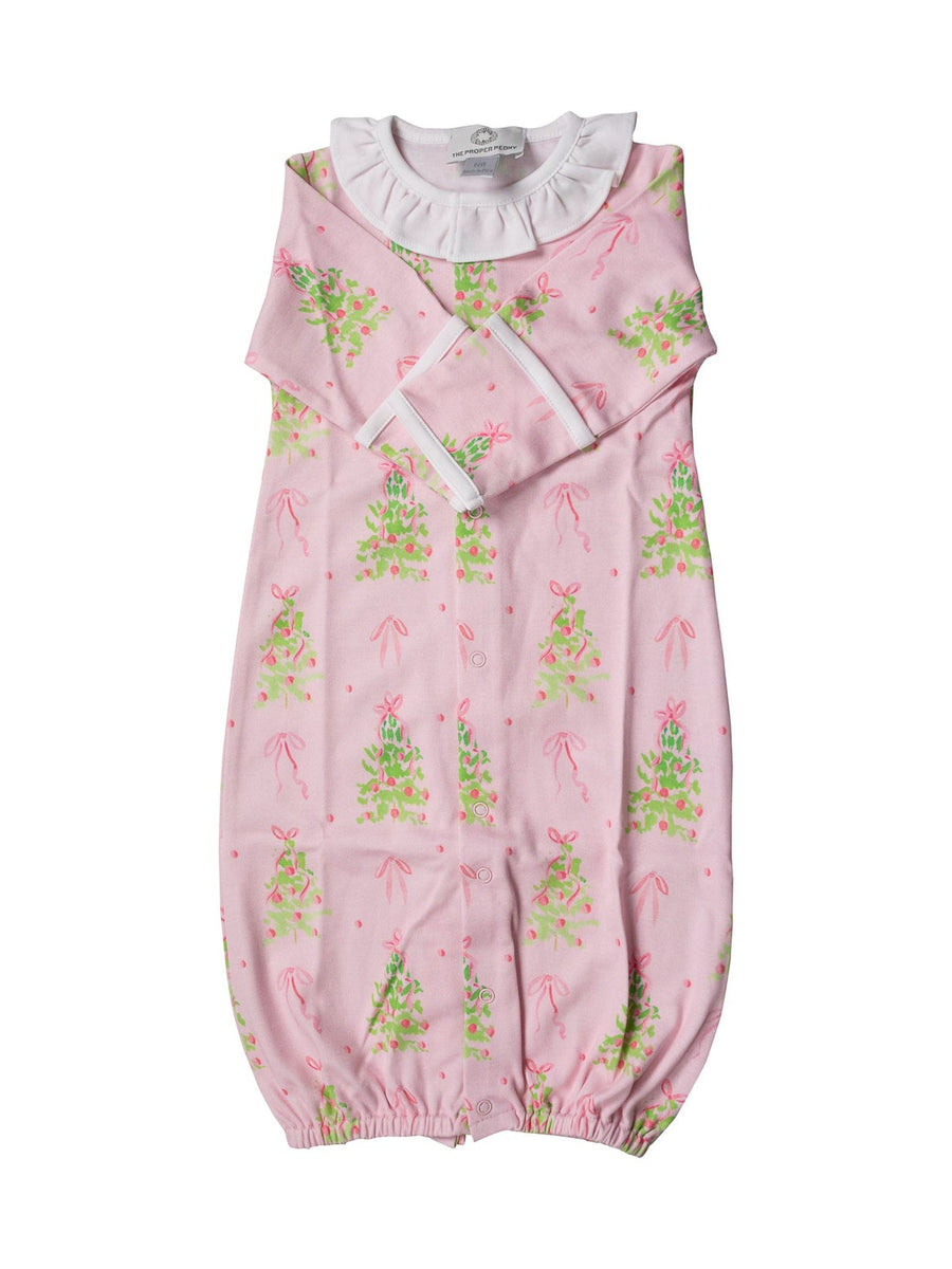 Pink Tinsel Converter Gown | Posh Tots Children's Boutique