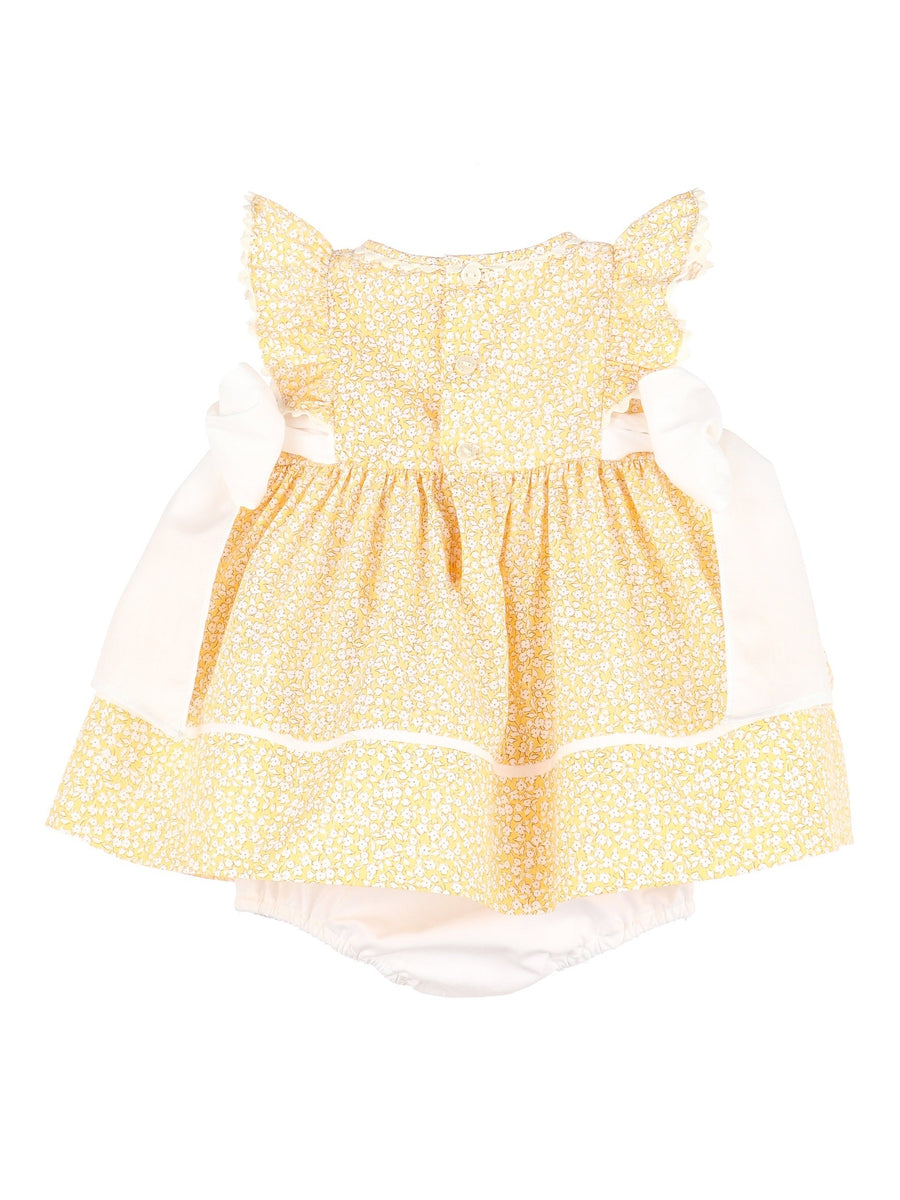 New Classics Dress w/ Bows | Posh Tots Children's Boutique