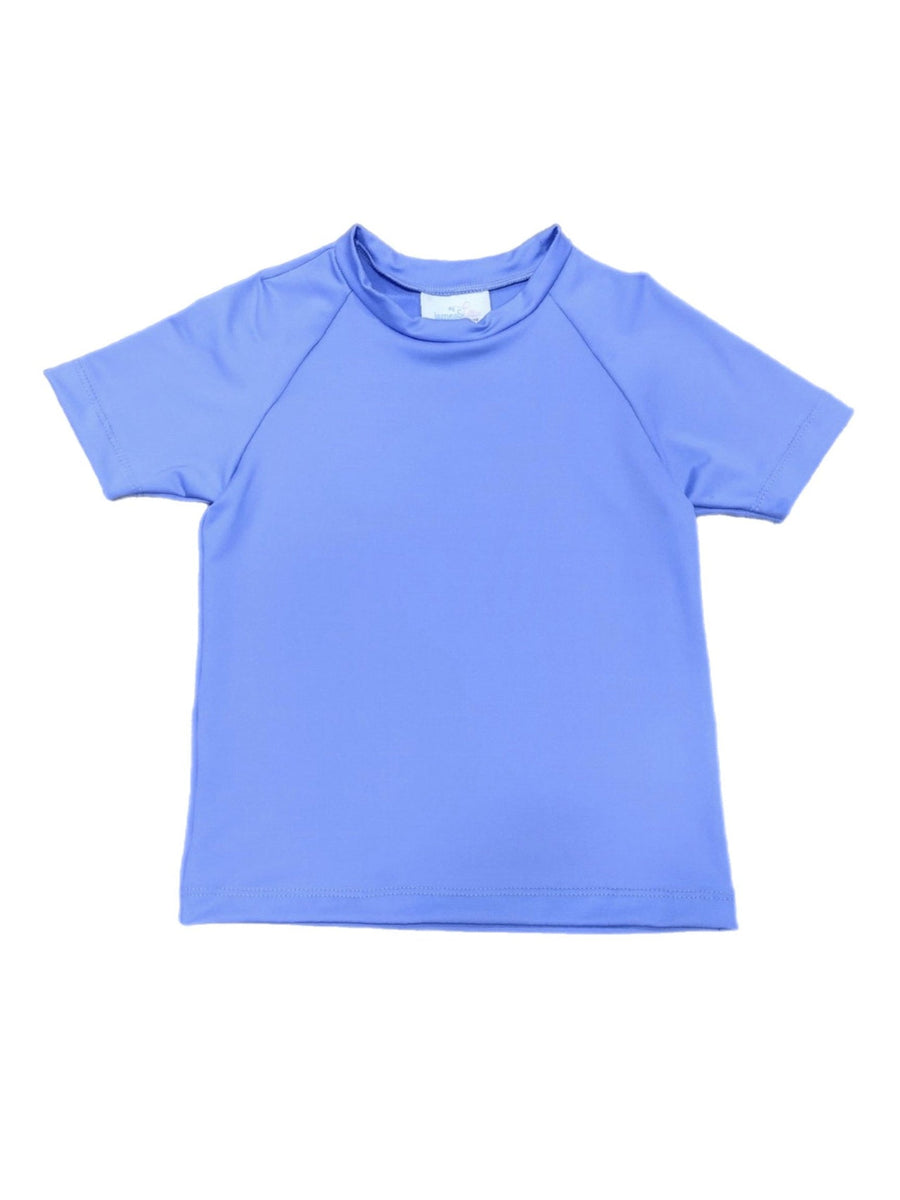 Sammy Long Sleeve Rashguard - Blue | Posh Tots Children's Boutique