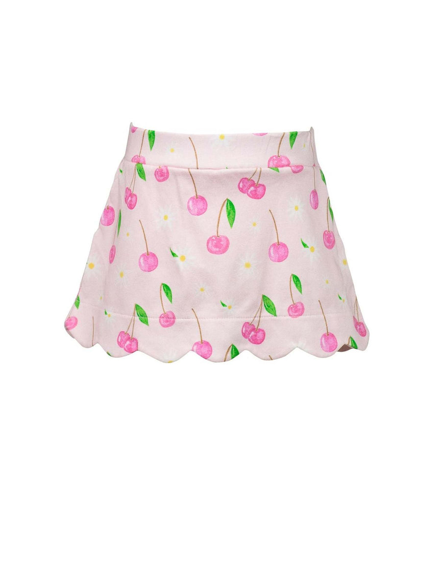 PRE-ORDER Cherry Blooms Skort | Posh Tots Children's Boutique