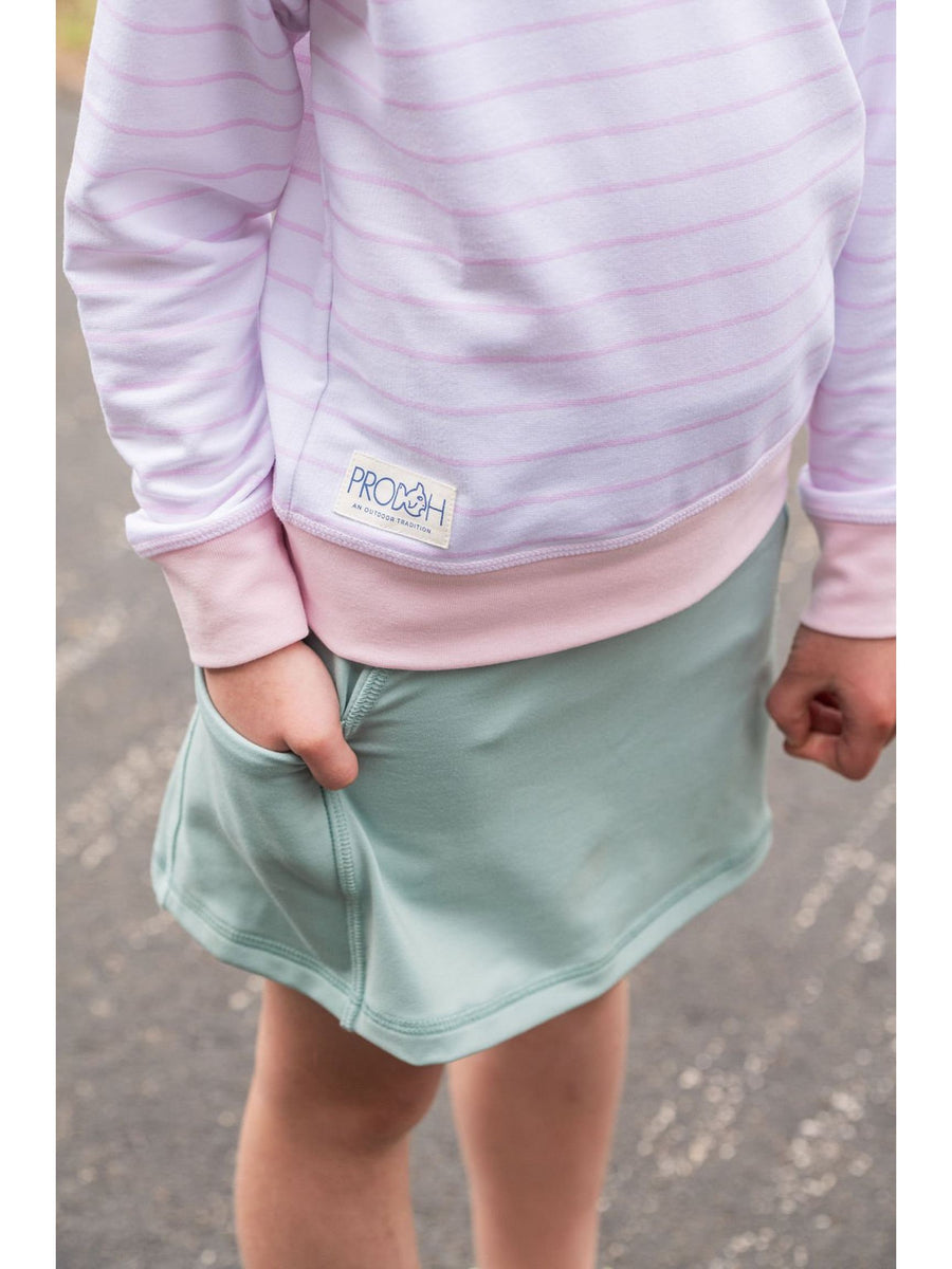 Girls Creekside Court Skort - Blue Surf | Posh Tots Children's Boutique