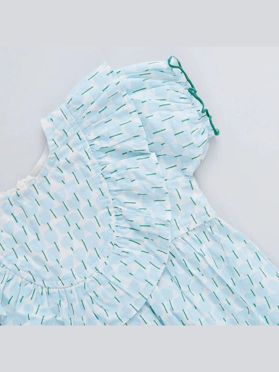 Brayden Bubble - Blue Tulips | Posh Tots Children's Boutique