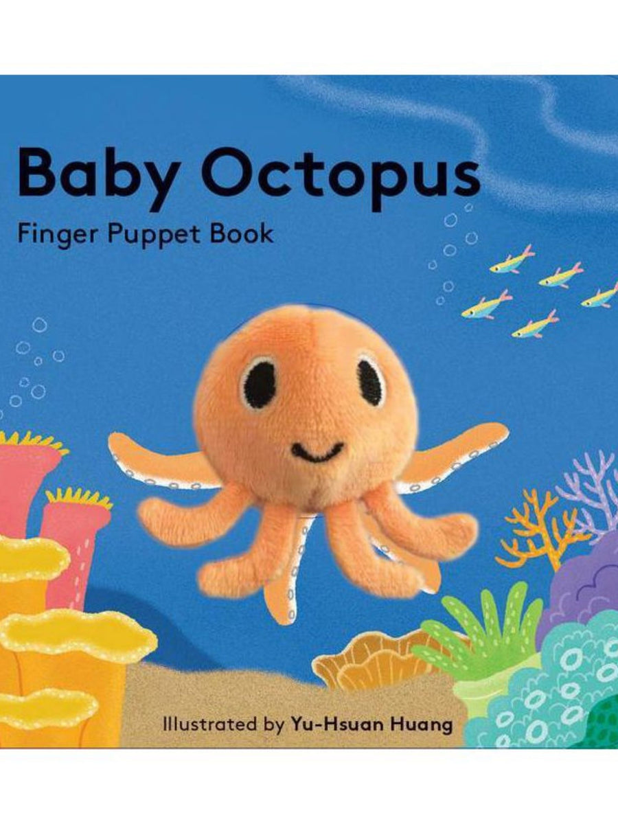 Baby Octopus Finger Puppet Book | Posh Tots Children's Boutique