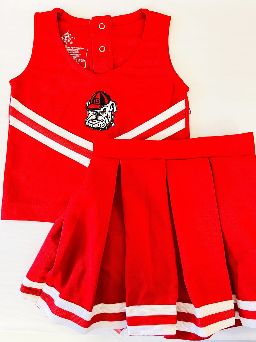 Georgia Two Piece Cheer Uniform | Posh Tots Children's Boutique