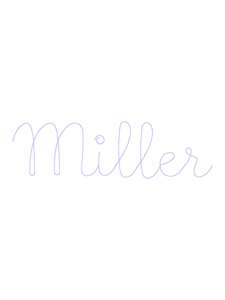 Miller Font | Posh Tots Children's Boutique